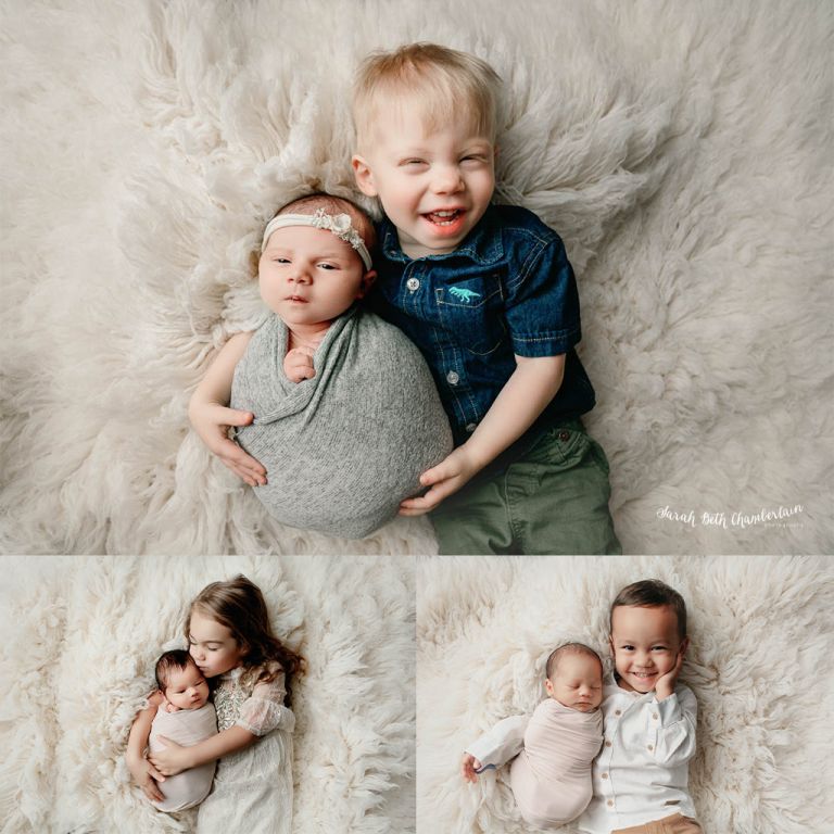 Newborn Sibling Poses What To Expect From Your Toddler